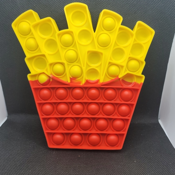 Toys | Cheeseburger Fries Fidget Bubble Pop Set W French Fry Snap ...